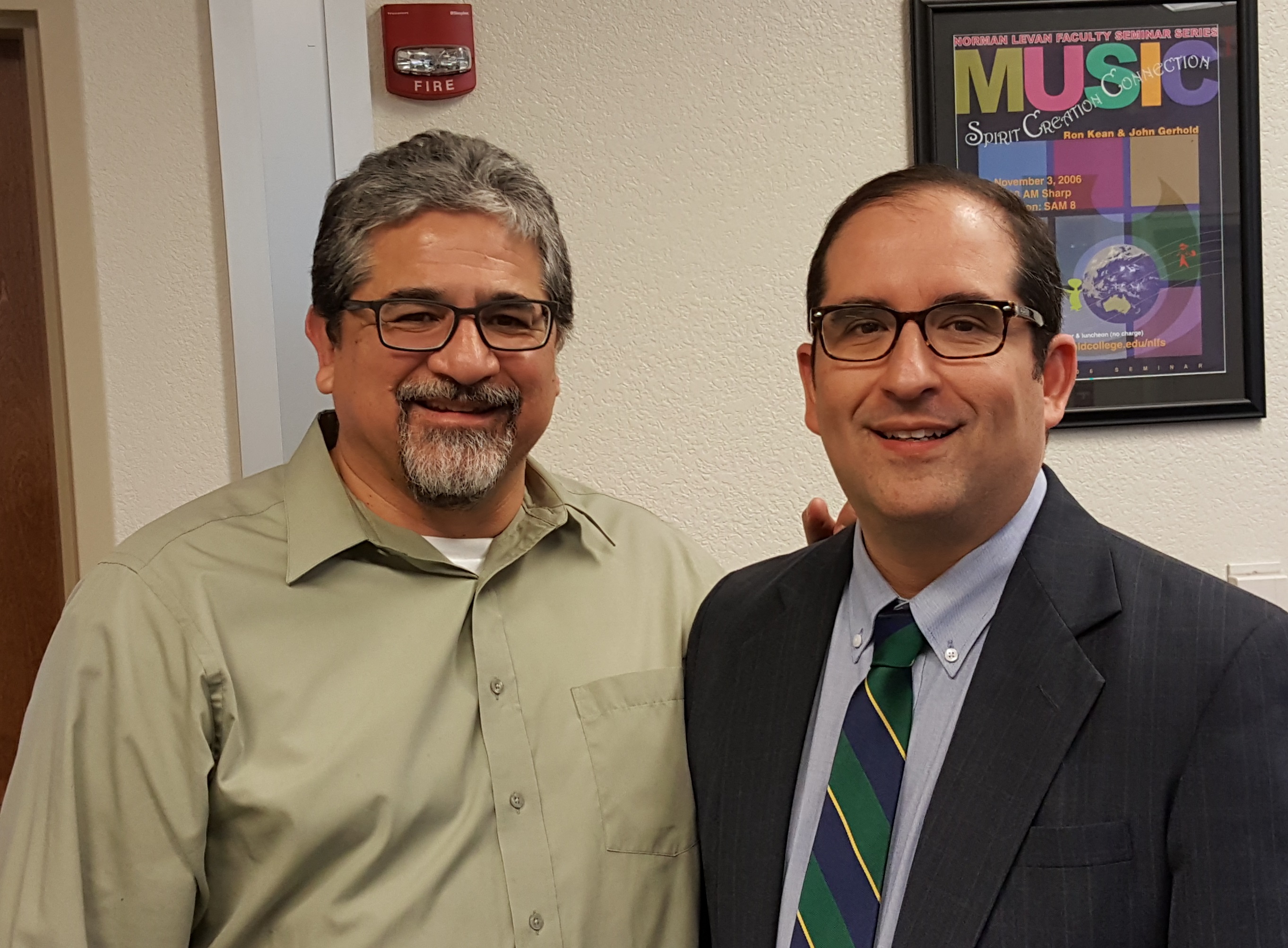 Dr. Mark Martinez,and Jeff Flores | Sonya Christian's Blog