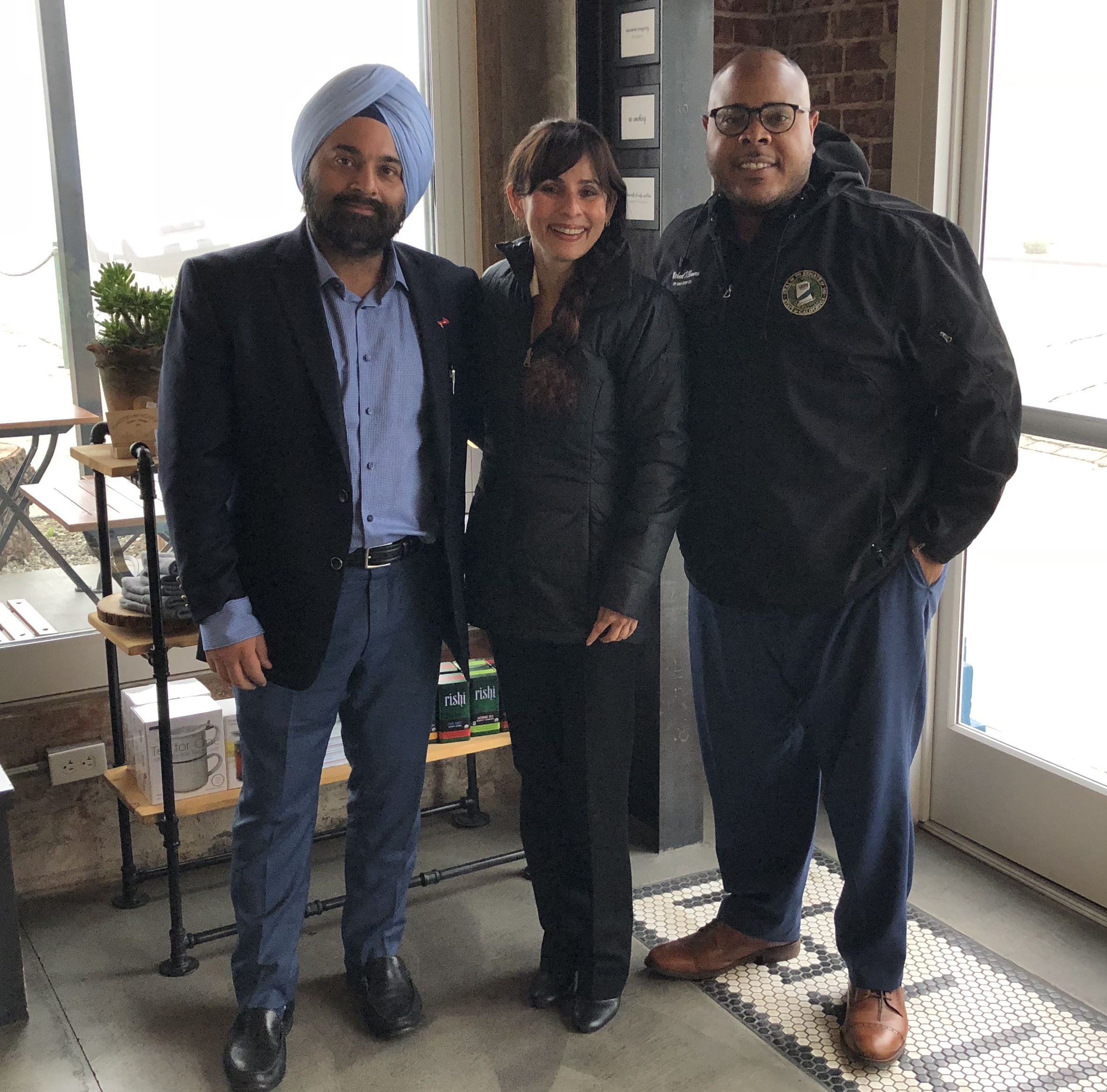 Dr.Singh and Michael Bowers | Sonya Christian's Blog