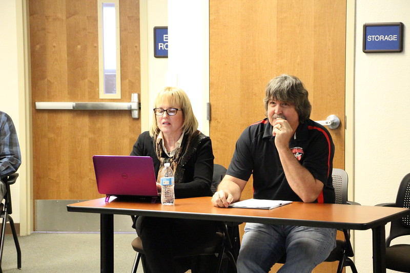 Liz Rozell and Steven Holmes at Budget Forum | Sonya Christian's Blog