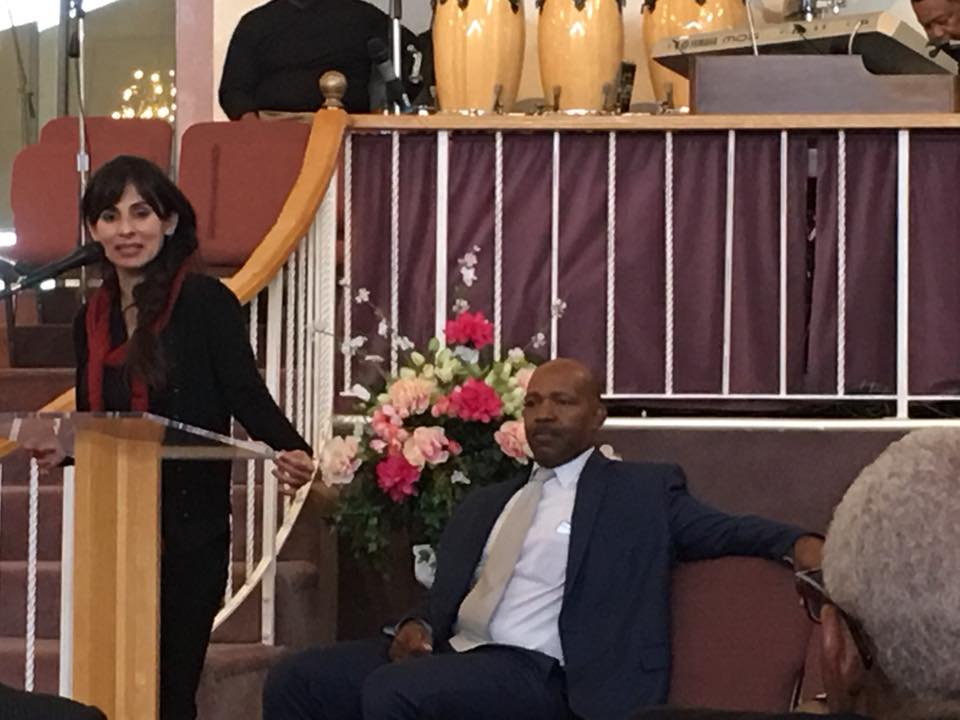 Sonya Christian at St Peters with Chief Lyle Martin | Sonya Christian's ...