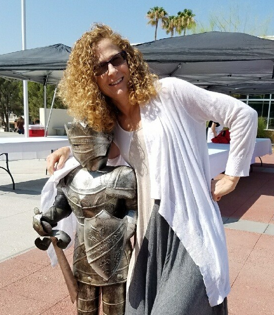 Deborah Rosenthal with Renegade Knight | Sonya Christian's Blog