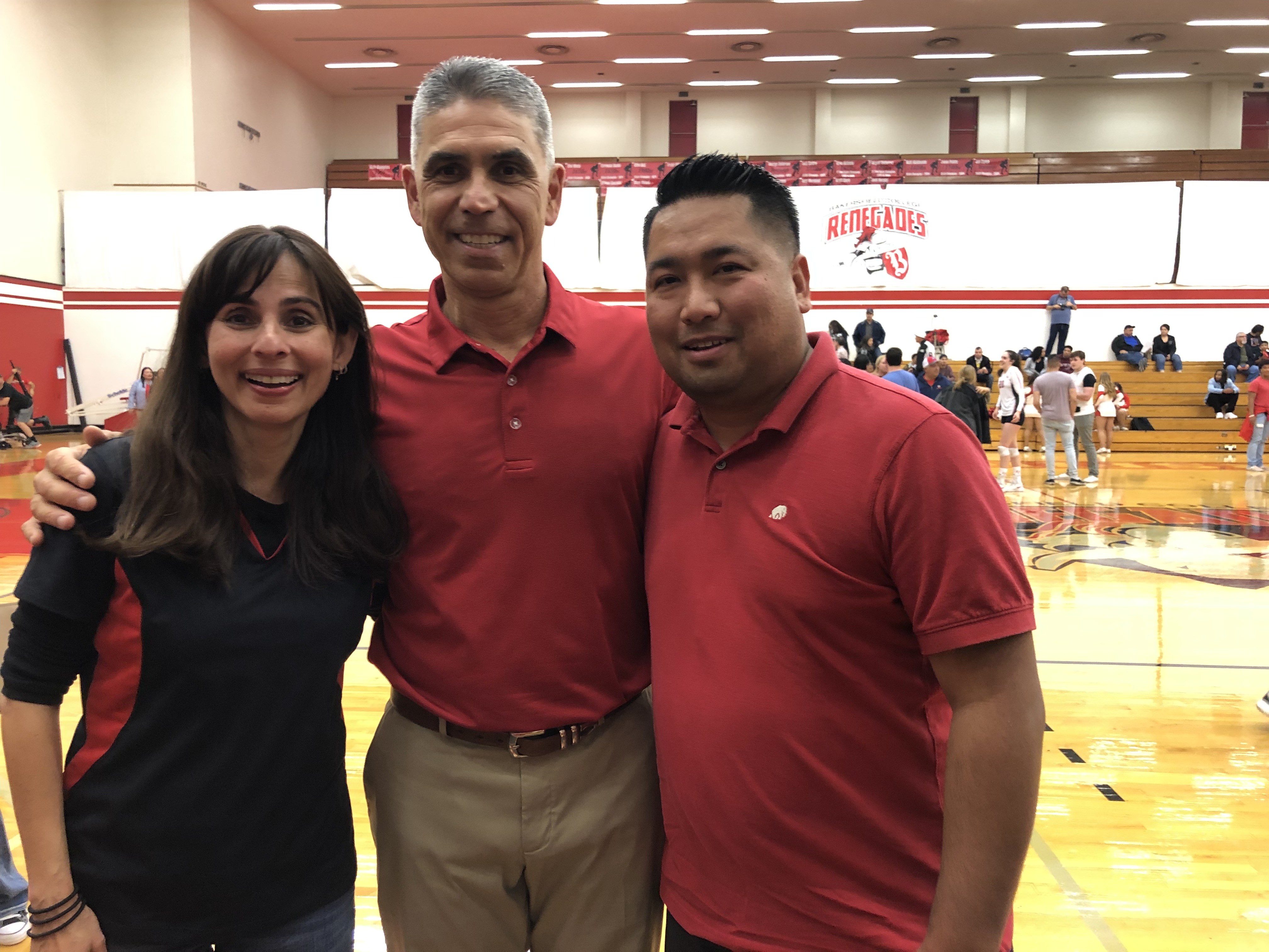 VB Sonya, Coach Carl F, and Romeo Agbalog | Sonya Christian's Blog