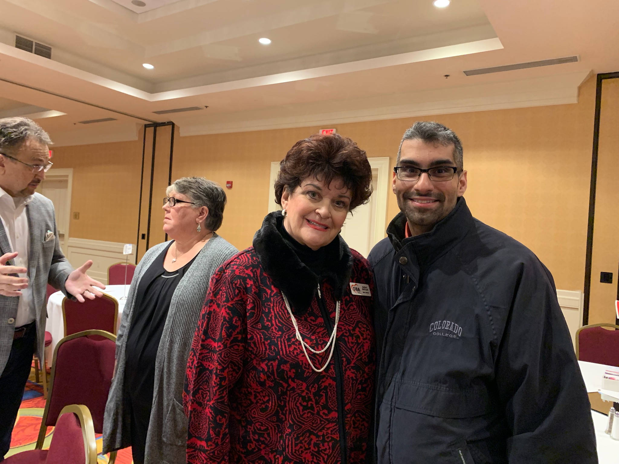 Cathy Butler, DBA Secretary and Nicky Damania | Sonya Christian's Blog