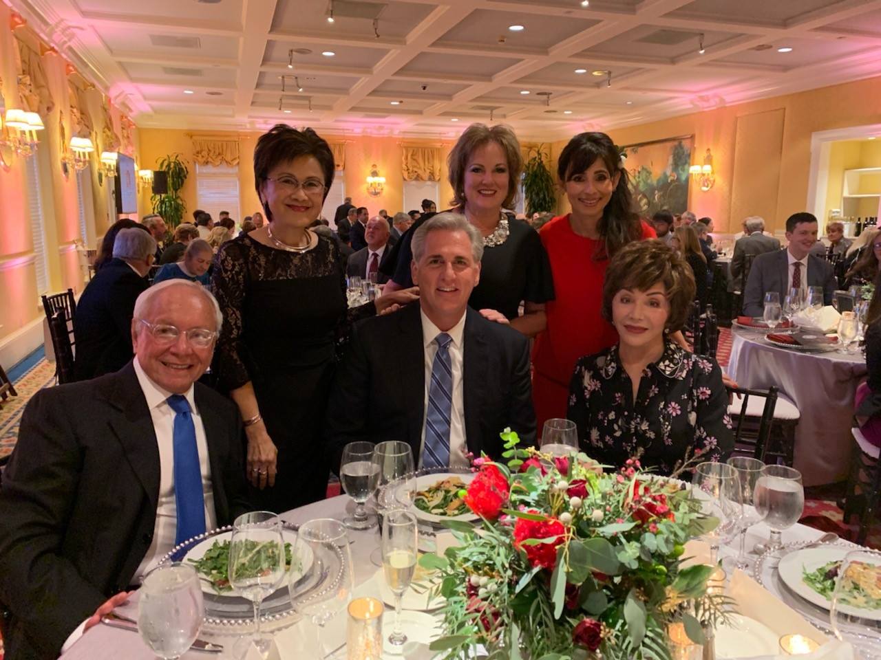 Stewart Resnick, Mayor Goh, Kevin McCarthy, Shannon Grove, Sonya ...