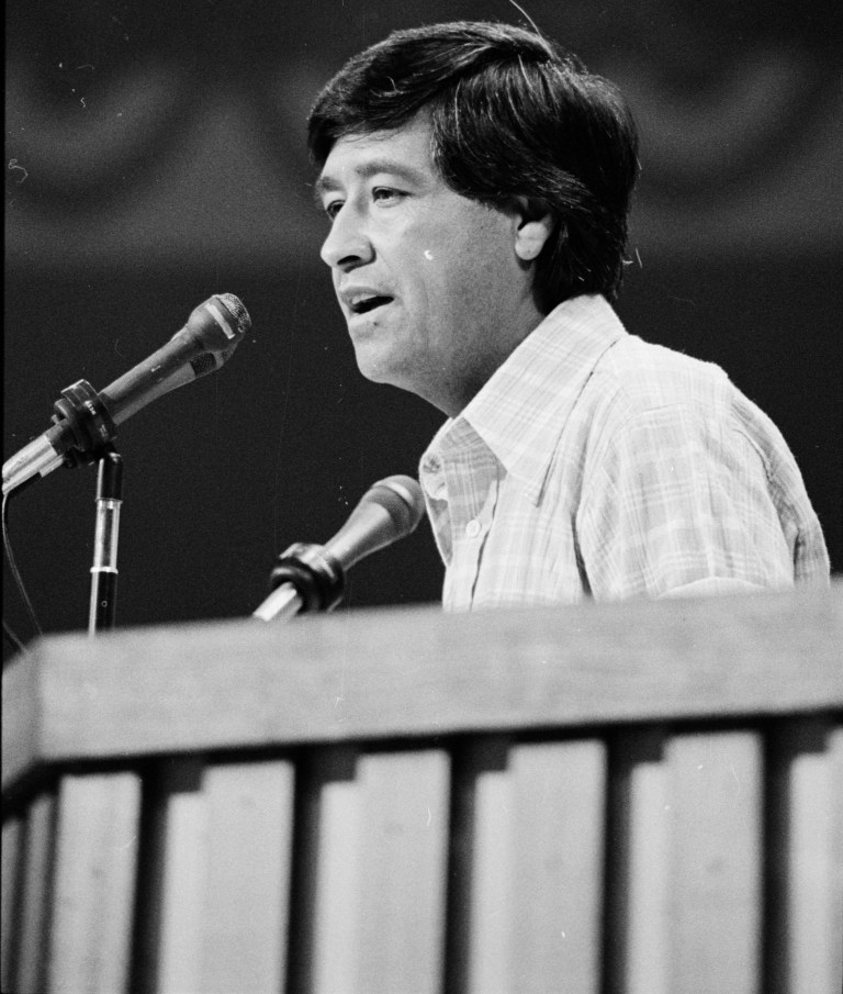 Cesar Chavez Speaking | Sonya Christian's Blog